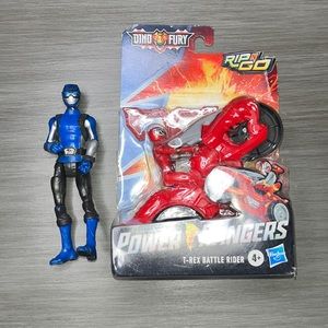 Power Ranger | Toys | Power Rangers Dino Fury Rip N Go Plus One Blue ...